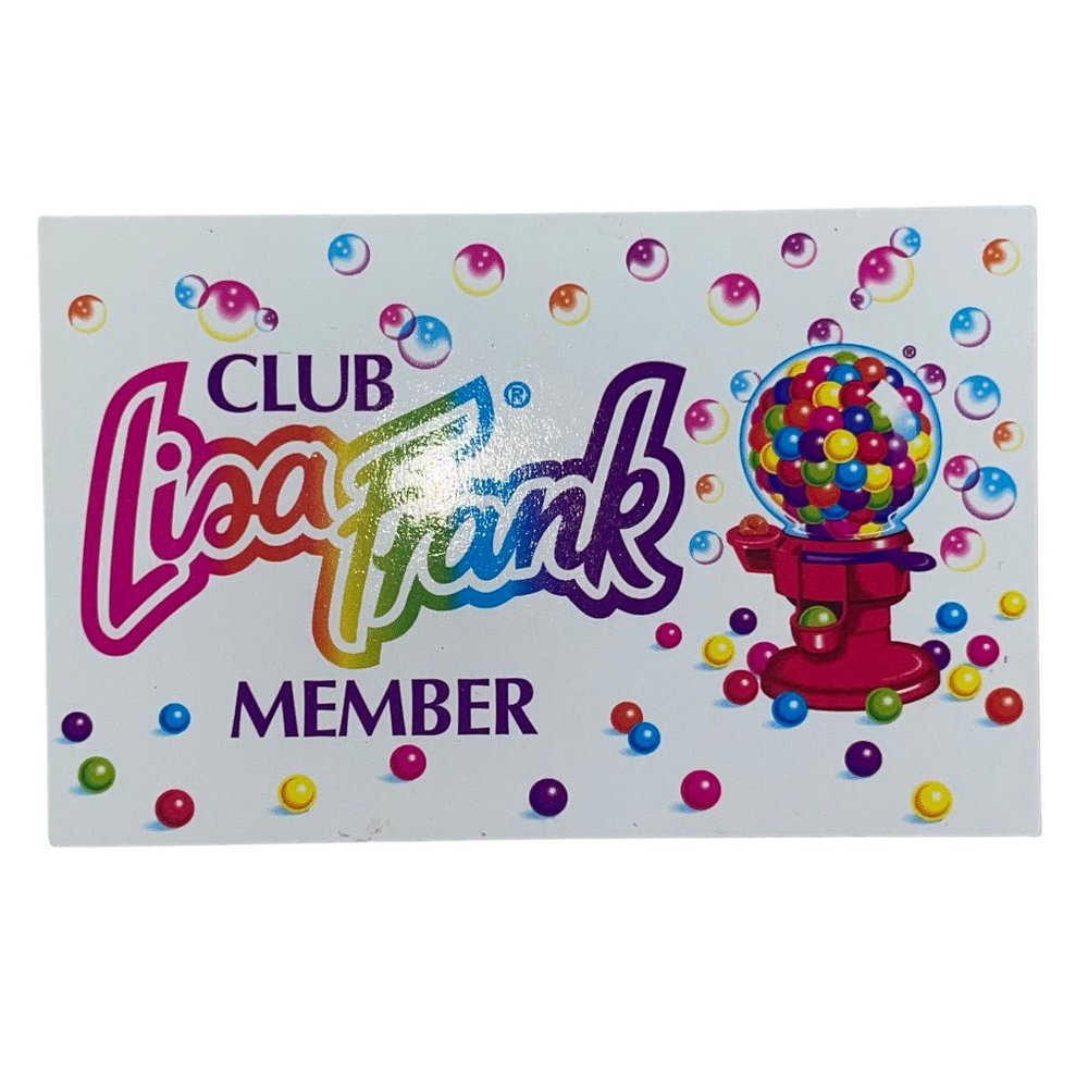 Htf Club Lisa Frank Membership Card - Official - Vint… - Gem